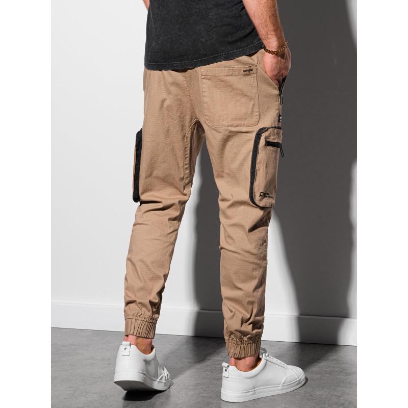 Pánske tepláky JORDAN hnedé | TheyWear.sk